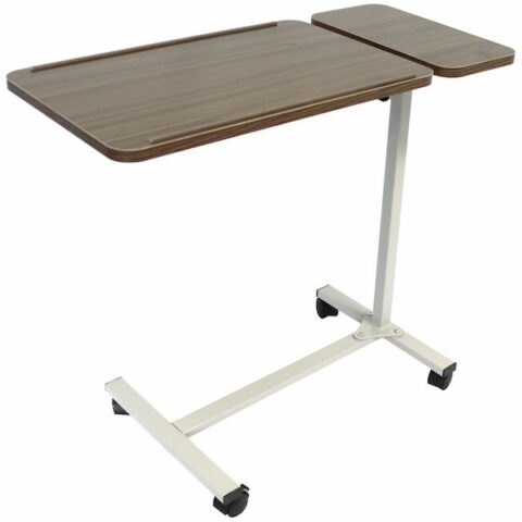 Over Bed Table - Dual Swivel Top with Castors - Winfar Mobility